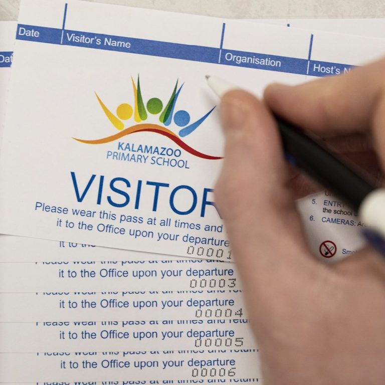 Visitor Management - Security Print - Kalamazoo Direct